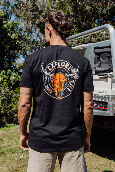 Bull Territory - Classic Tee - Black – The Explore Life