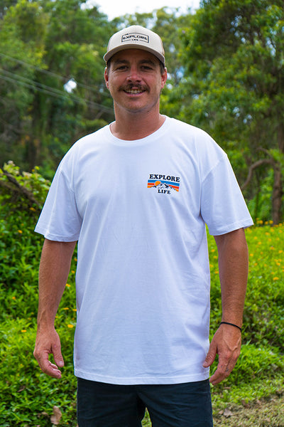 Explore Every Day - Tee - White – The Explore Life