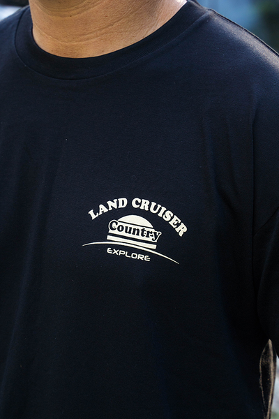 Land Cruiser Country - Tee - Black – The Explore Life