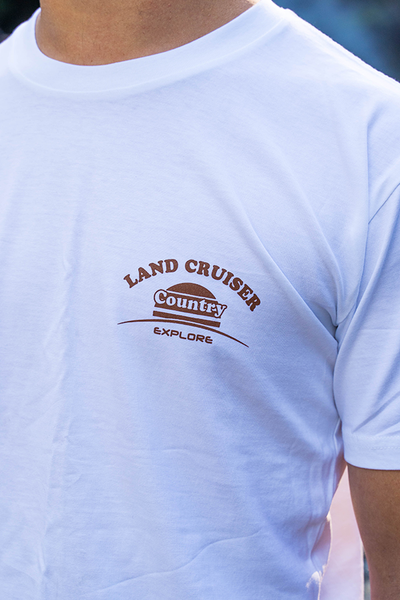 Land Cruiser Country - Tee - White – The Explore Life